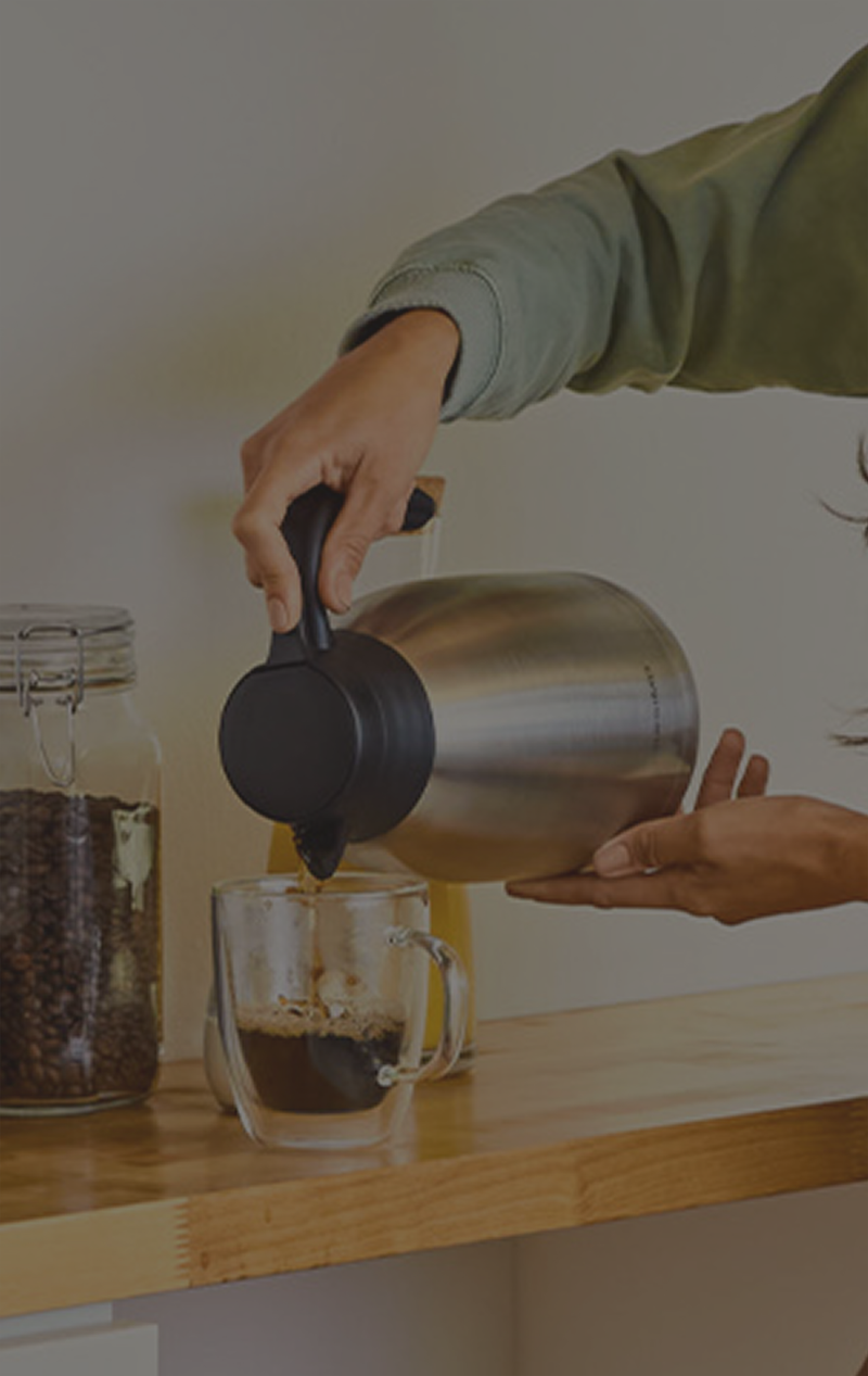 68 Oz (2L) Stainless Steel Thermal Coffee Carafe - Cresimo