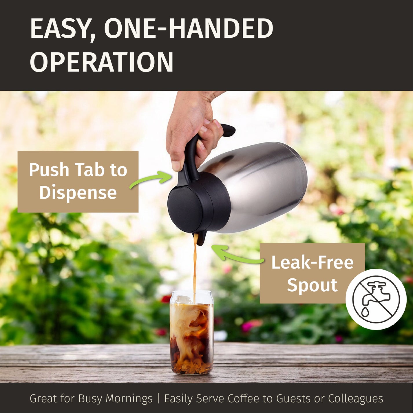 68 oz (2L) Stainless Steel Thermal Coffee Carafe – Cresimo